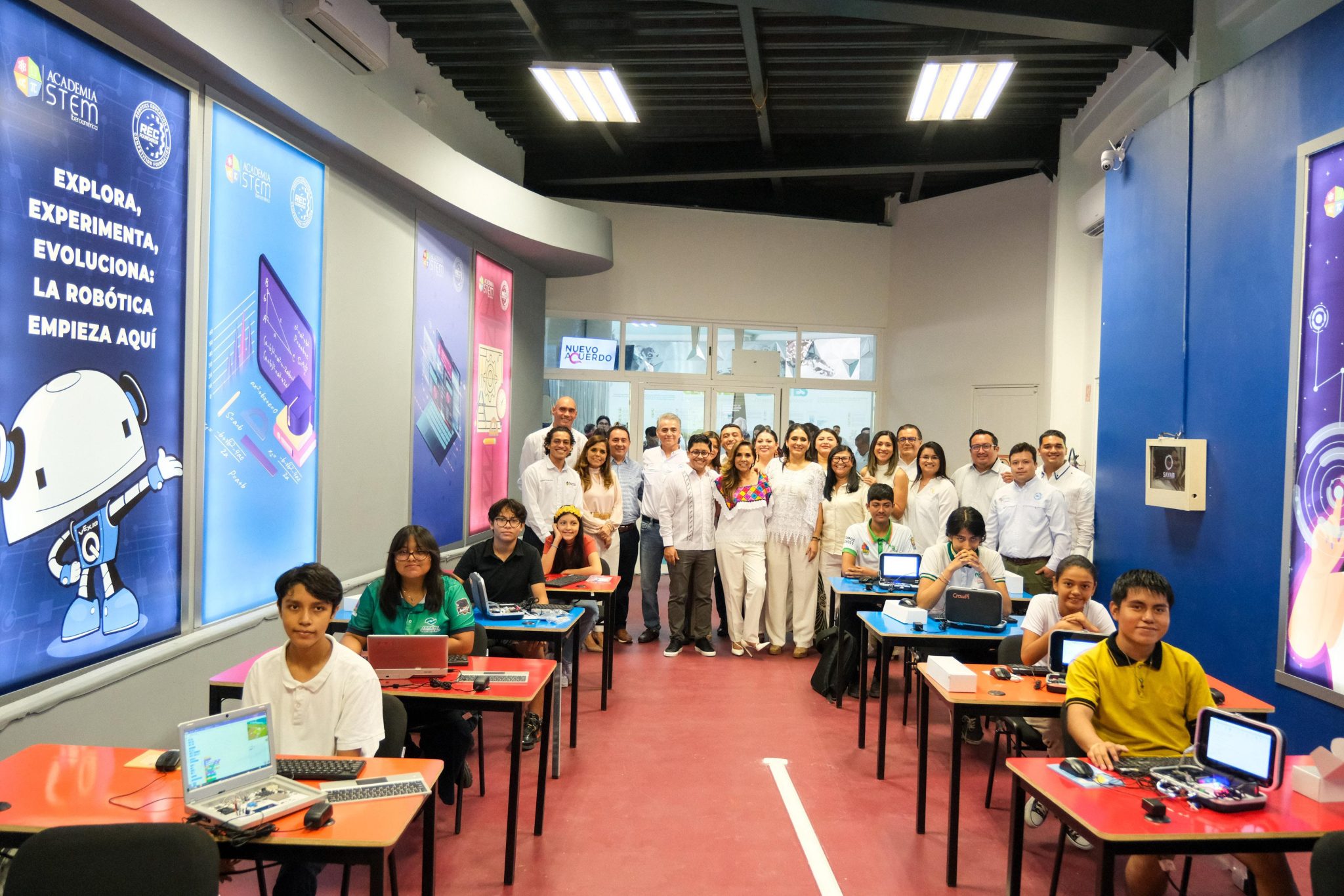 Inaugura Mara Lezama el Primer Centro STEM de Quintana Roo y del ...